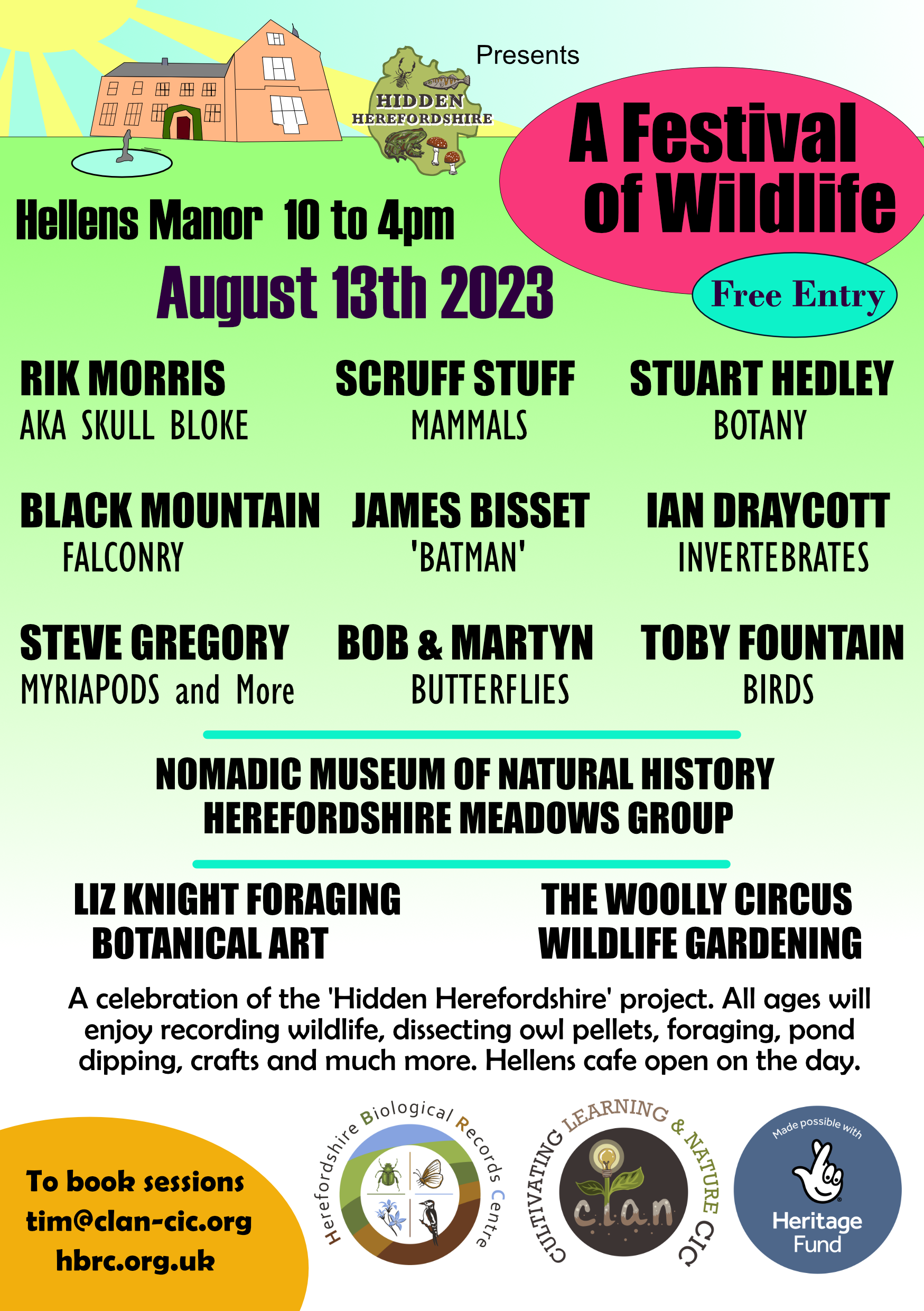 A Festival of Wildlife - Hellens